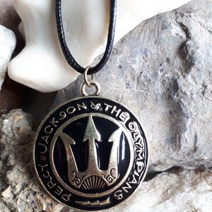 Percy Jackson Necklace, Percy Jackson and the Olympians Pendant, Percy ...