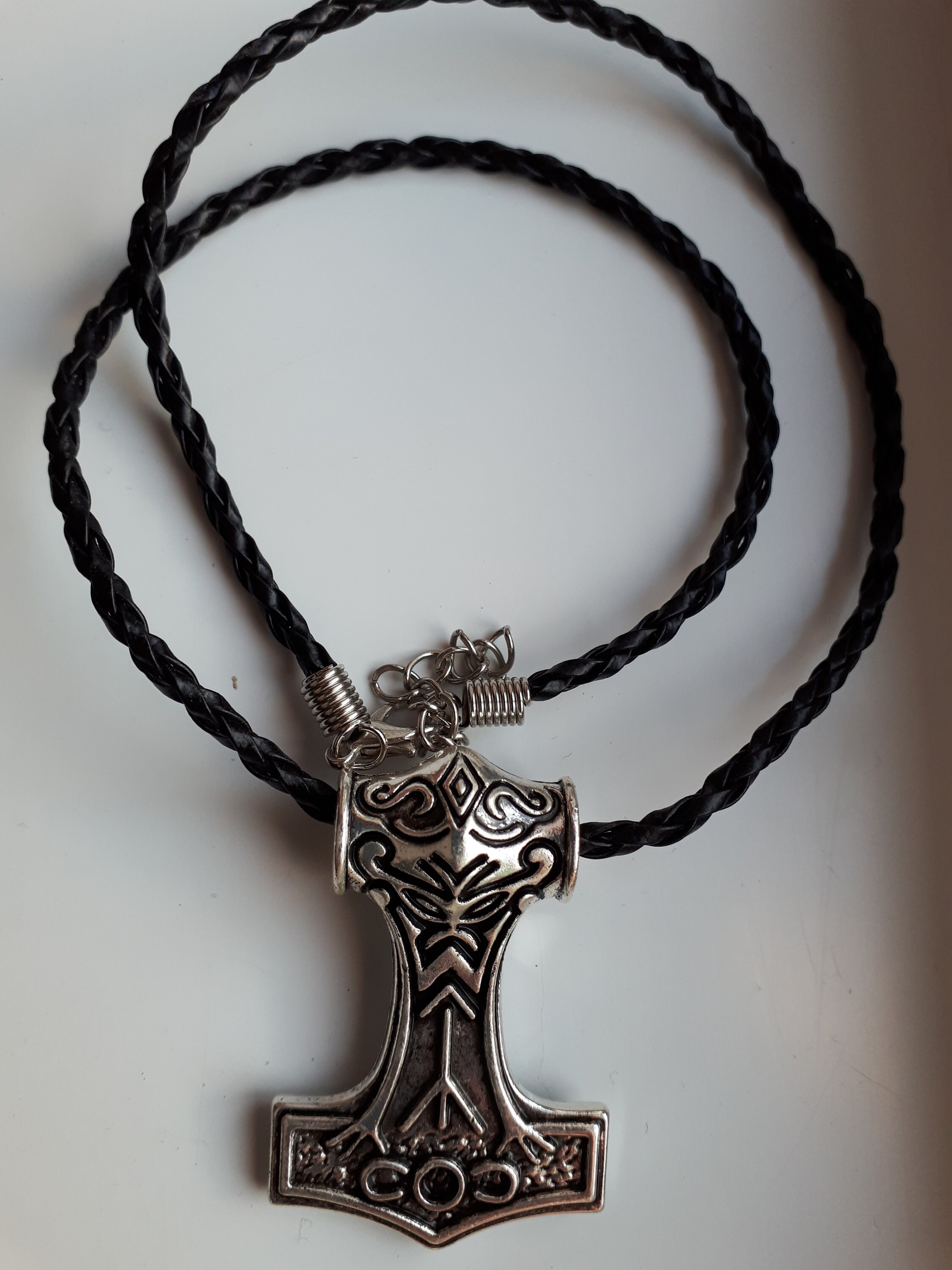 Marvel Thor Amulet Pendant Necklace Marvel Thor Hammer | Etsy