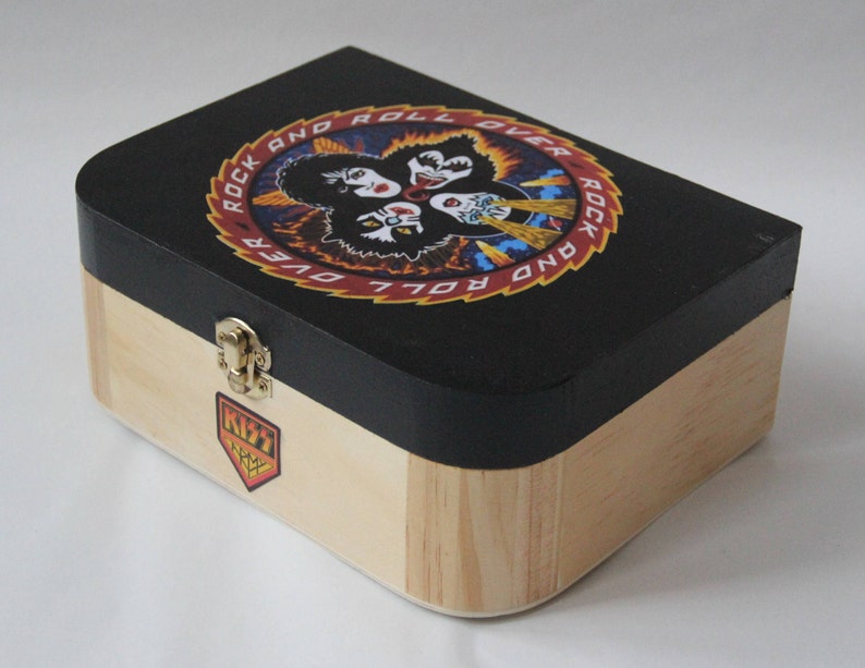 KISS band keepsake box KISS band storage box KISS Army | Etsy