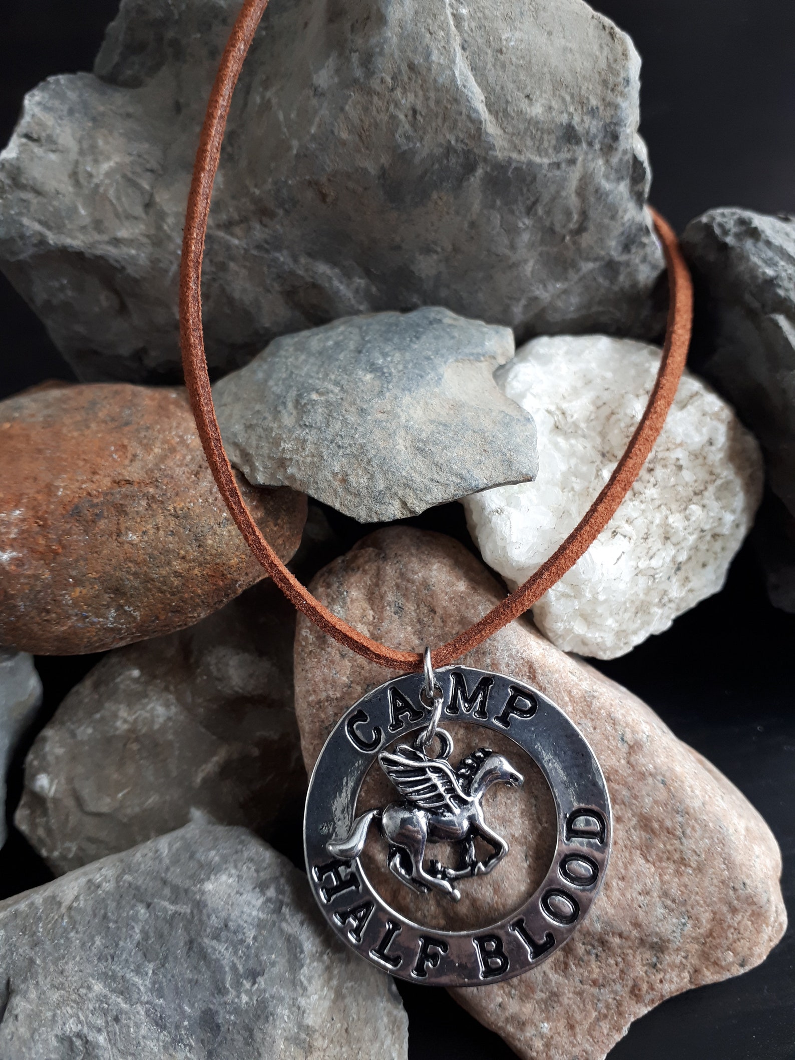 Percy Jackson Jewelry Percy Jackson Pendant Necklace Camp - Etsy Canada