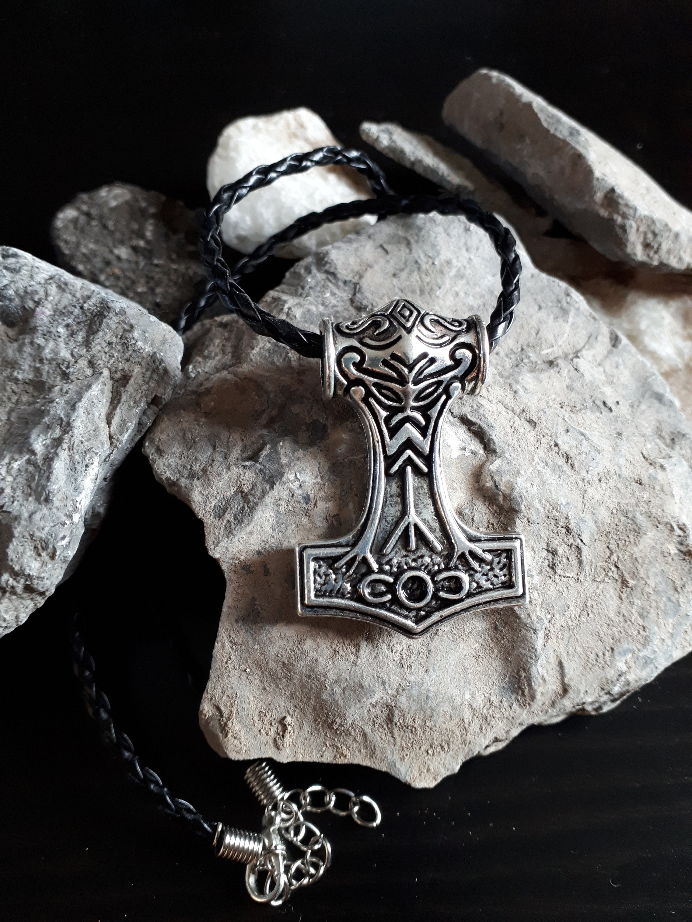 Marvel Thor Amulet Pendant Necklace Marvel Thor Hammer | Etsy