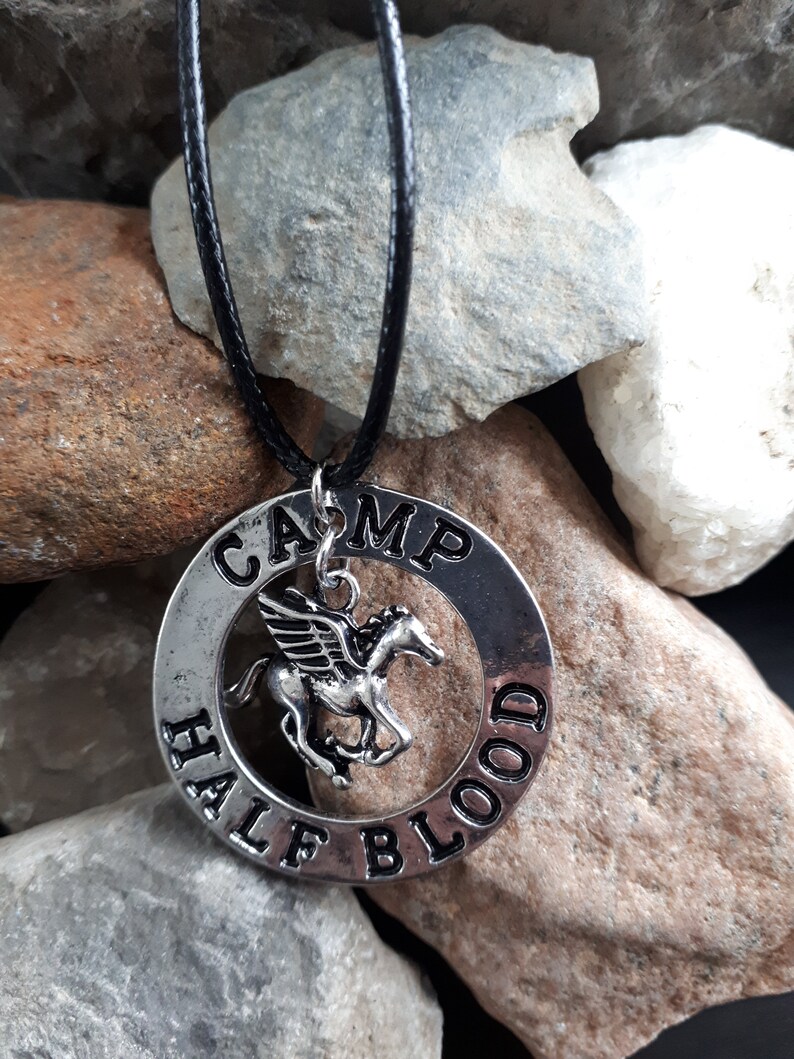Percy Jackson Jewelry Percy Jackson Pendant Necklace, Camp Half Blood ...