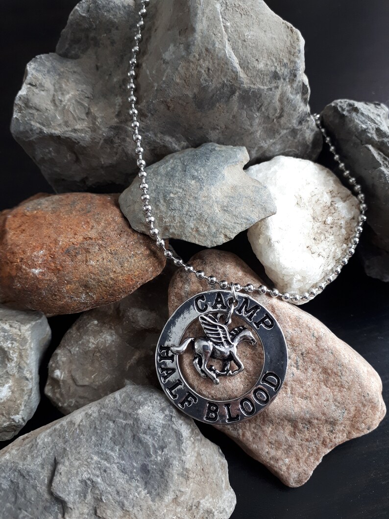 Percy Jackson Jewelry Percy Jackson Pendant Necklace Camp - Etsy Canada