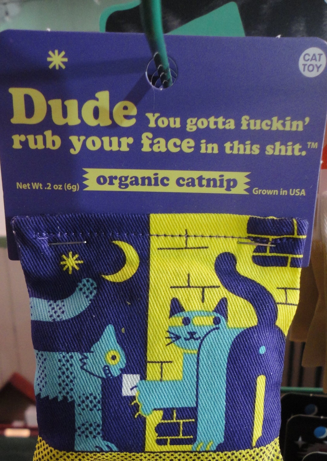 Cat - Kitten -catnip Toy - Rub Your Face ... - Etsy