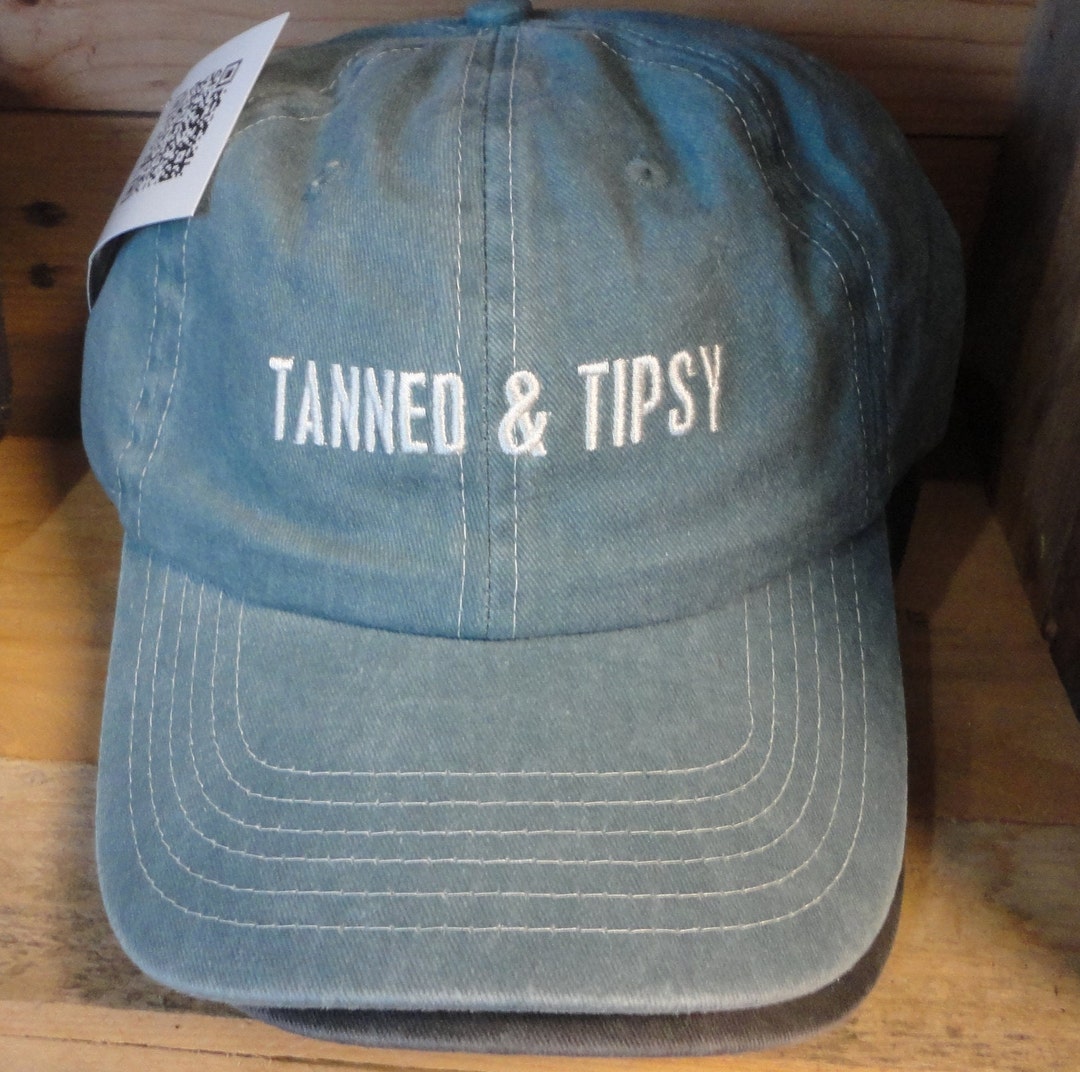 Tanned & Tipsy - Baseball Cap - Etsy