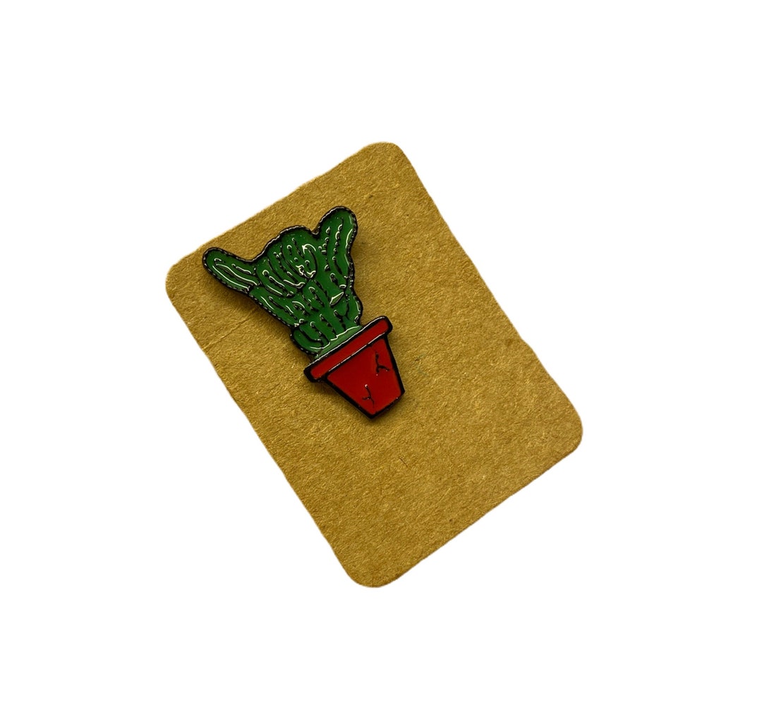 Cactus Pin,enamel Pin Badge,cactus Enamel Pin,cactus Lapel Pin,gift for ...