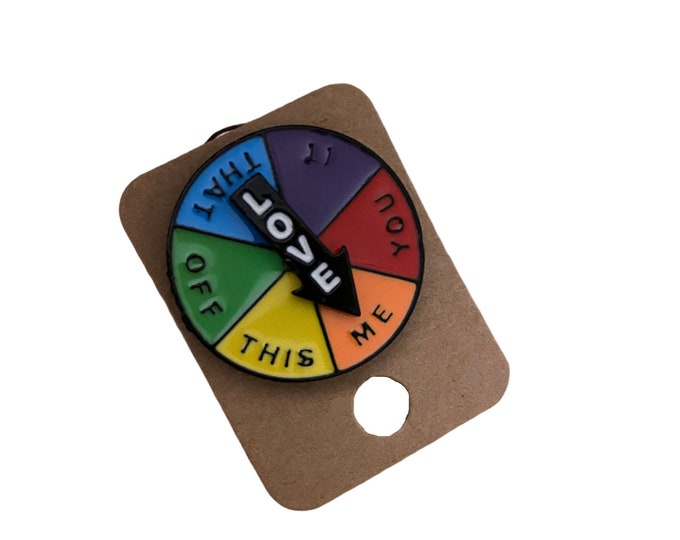 Love Pin,love Enamel Pin Badgelove Enamel Pin,love Lapel Pin,cute Pins ...