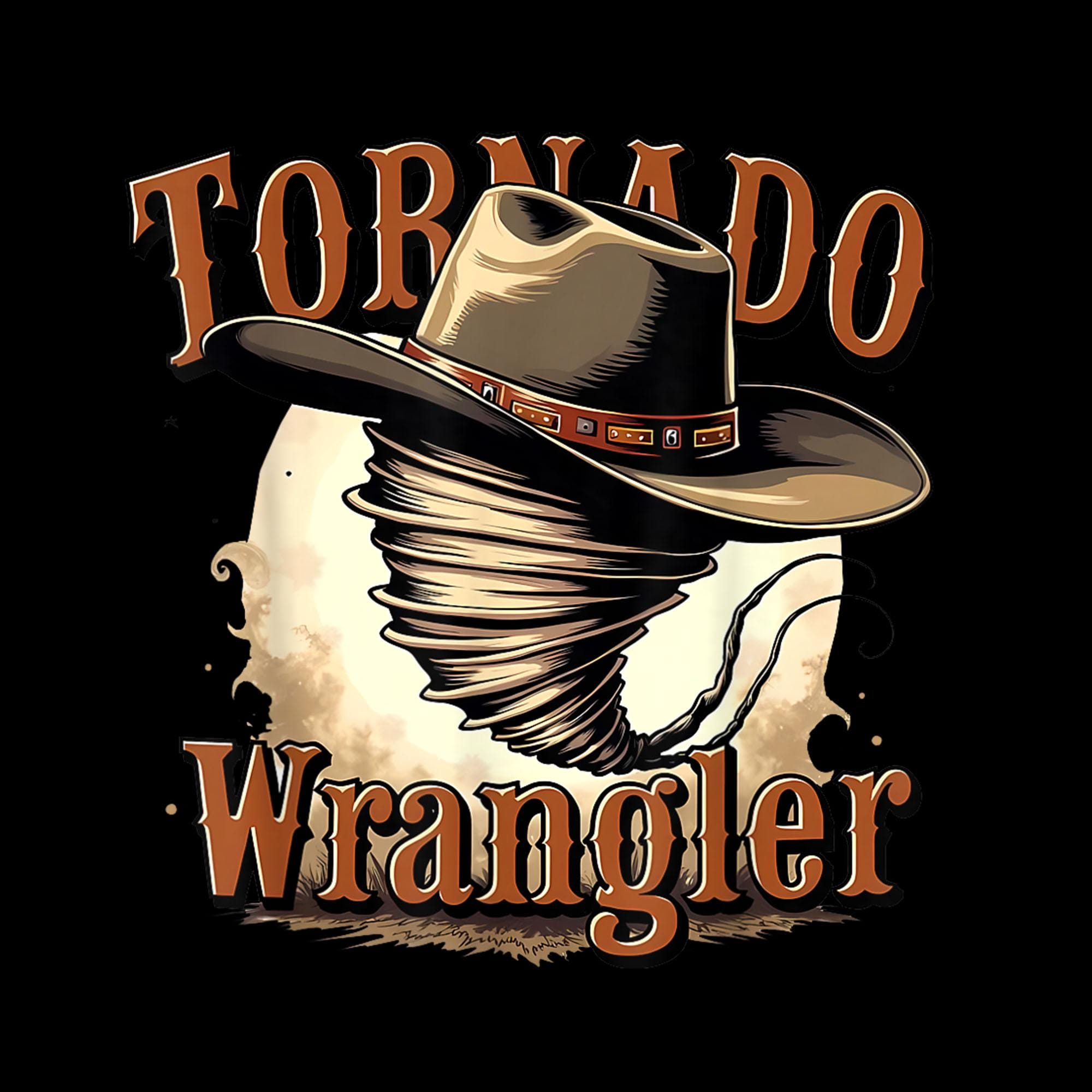 Tornado Wrangler Shirt Cowboy Wrangler T-shirt Women Men Kid Png ...