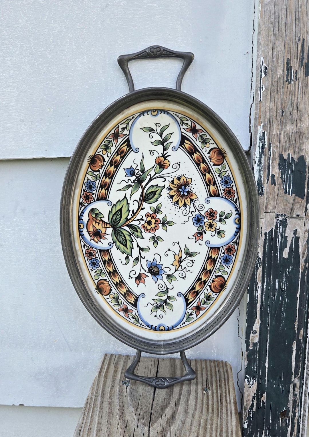 Vintage Tray Delfts Handwerk Holland - Etsy