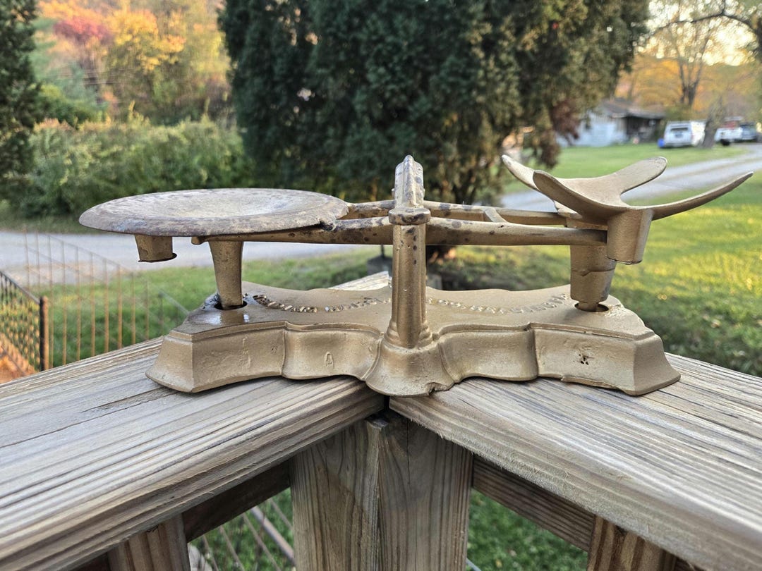 Antique Scale, Reading Hardware Co. Cast Iron Scale - Etsy