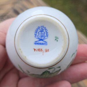Vintage Herend Chinese Bouquet Vase Apponyi Pattern Medium Hand Painted in Hungary - Etsy
