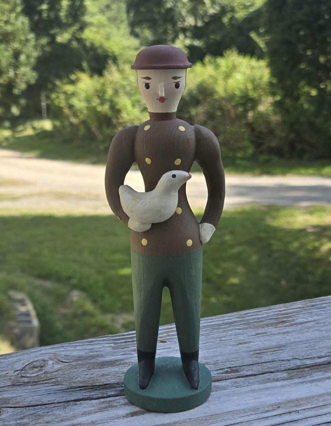 Vintage Folk Art Figurine Krasna Jizba Man - Etsy