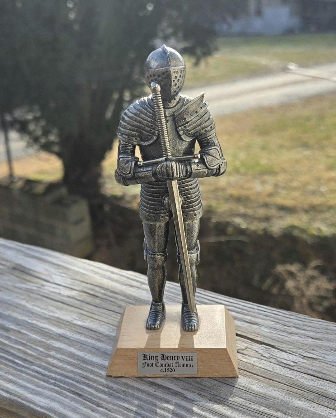 Vintage King Henry VIII Foot Combat Armour Figurine - Etsy