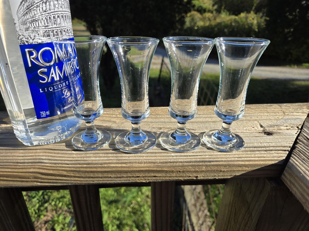 4 Vintage Cordial Glasses, Set of Dansk Liquor Glasses - Etsy
