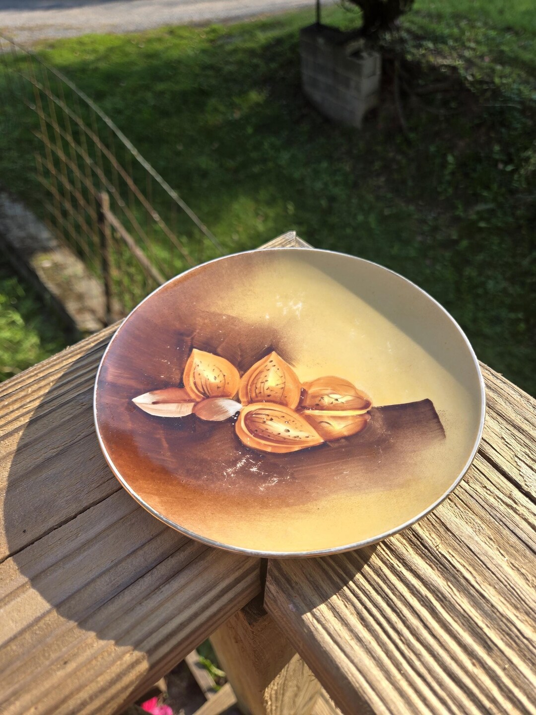 Vintage Stouffer Studio H.P. "mixed Nuts" Motif Plate - Etsy
