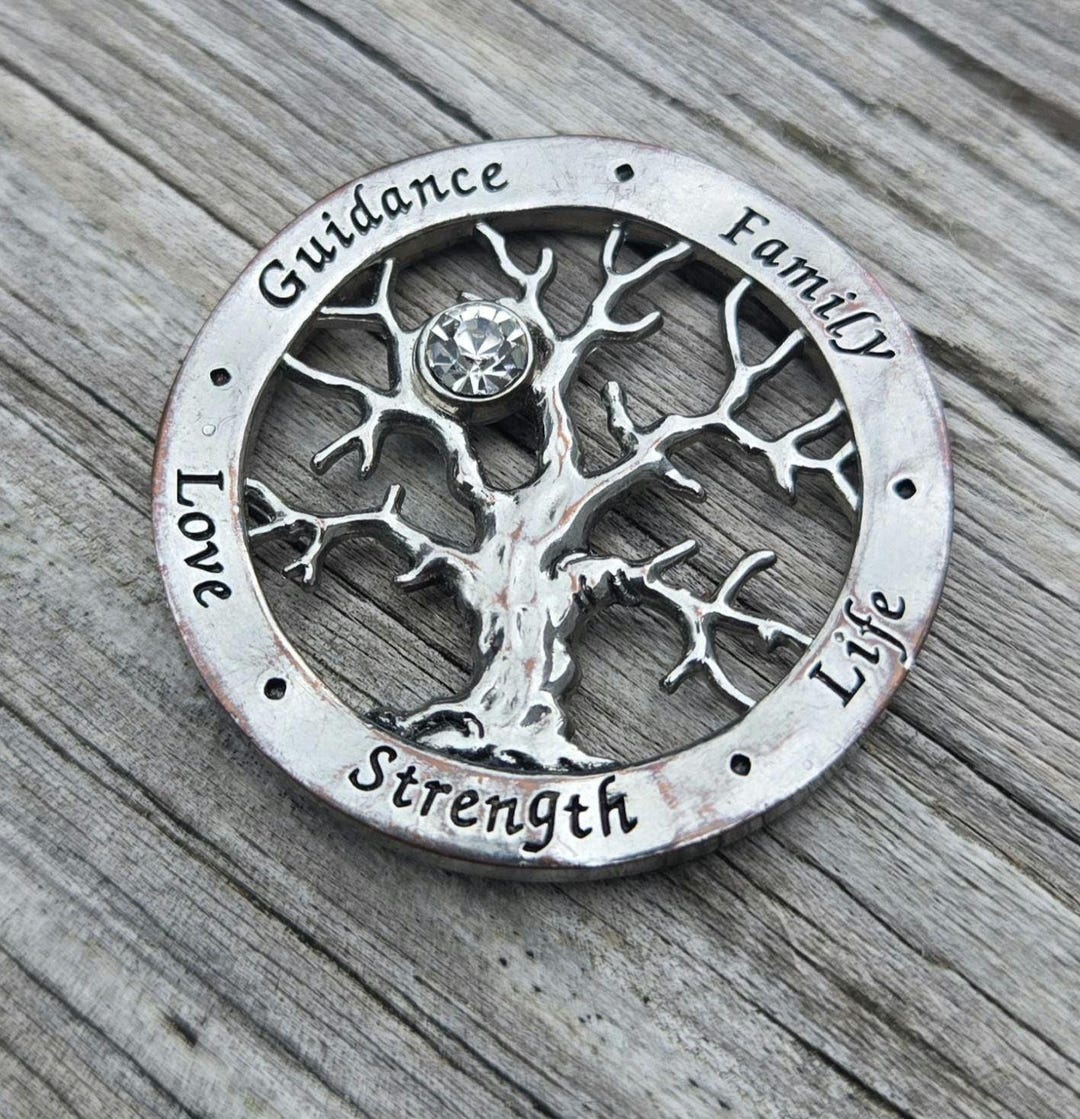 Vintage Tree of Life Token - Etsy