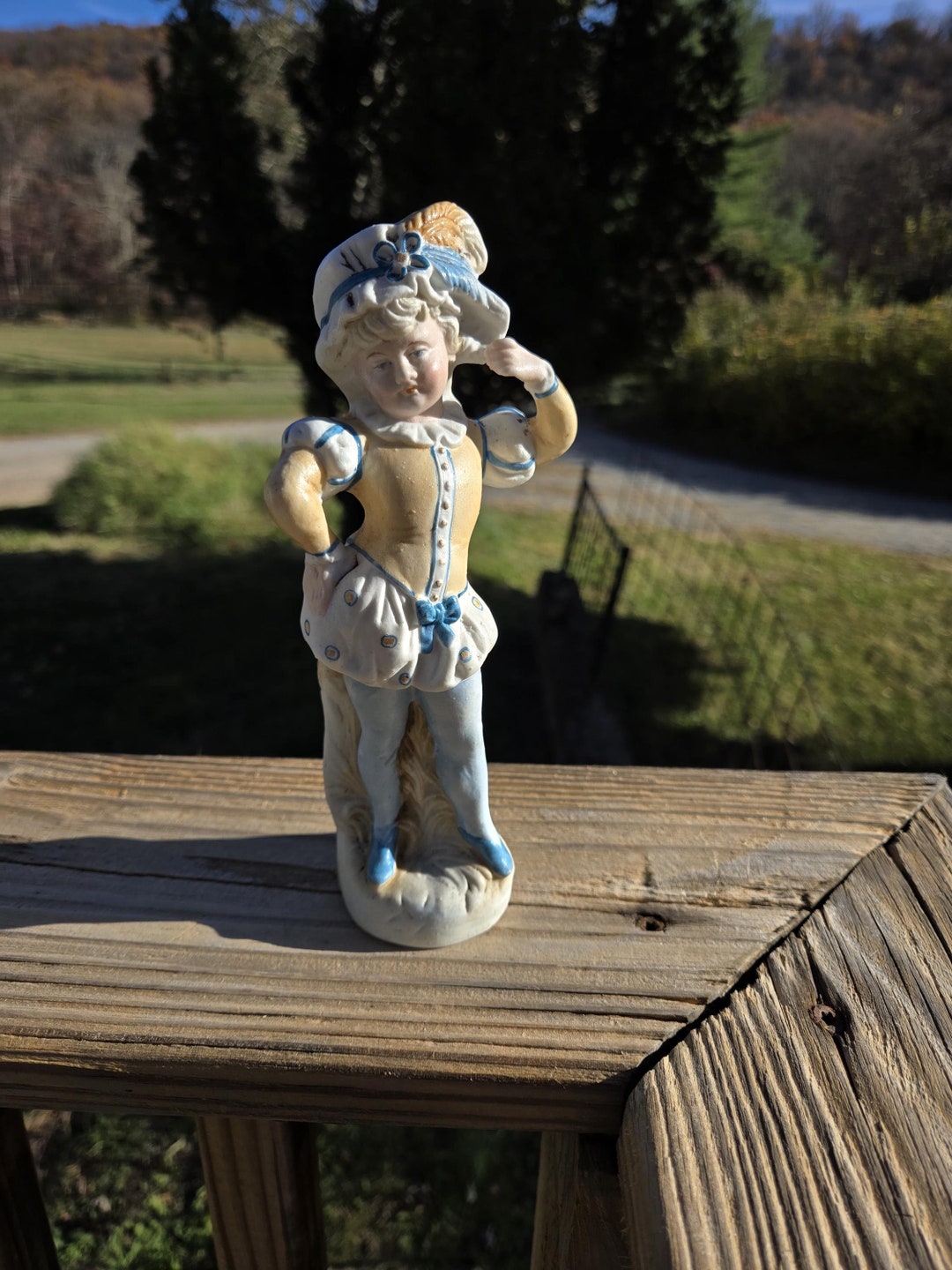 Vintage Romeo Porcelain Bisque Figure - Etsy