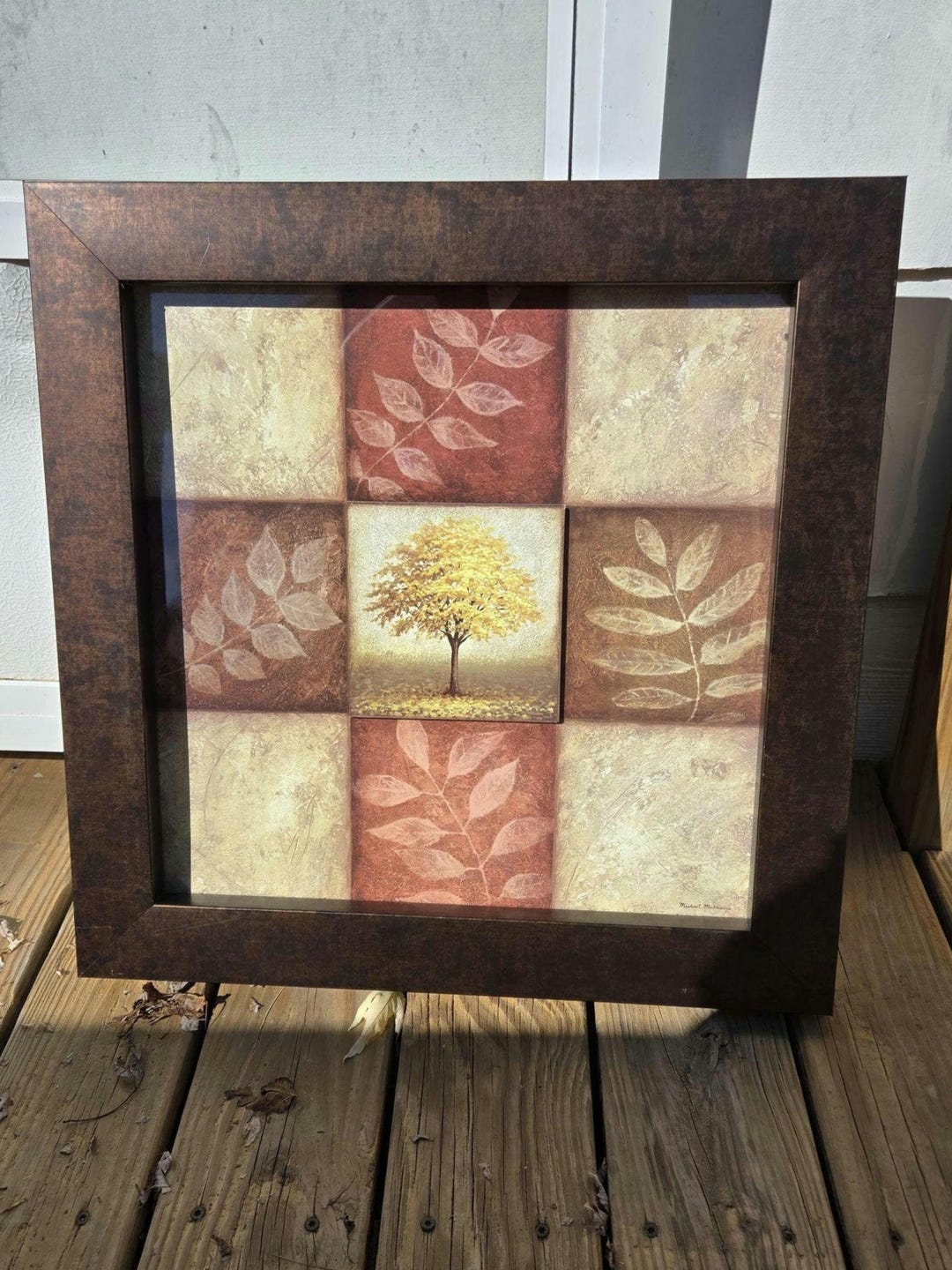 Michael Mathews 3D Print: "autumn Away" Framed Under Glass - Etsy