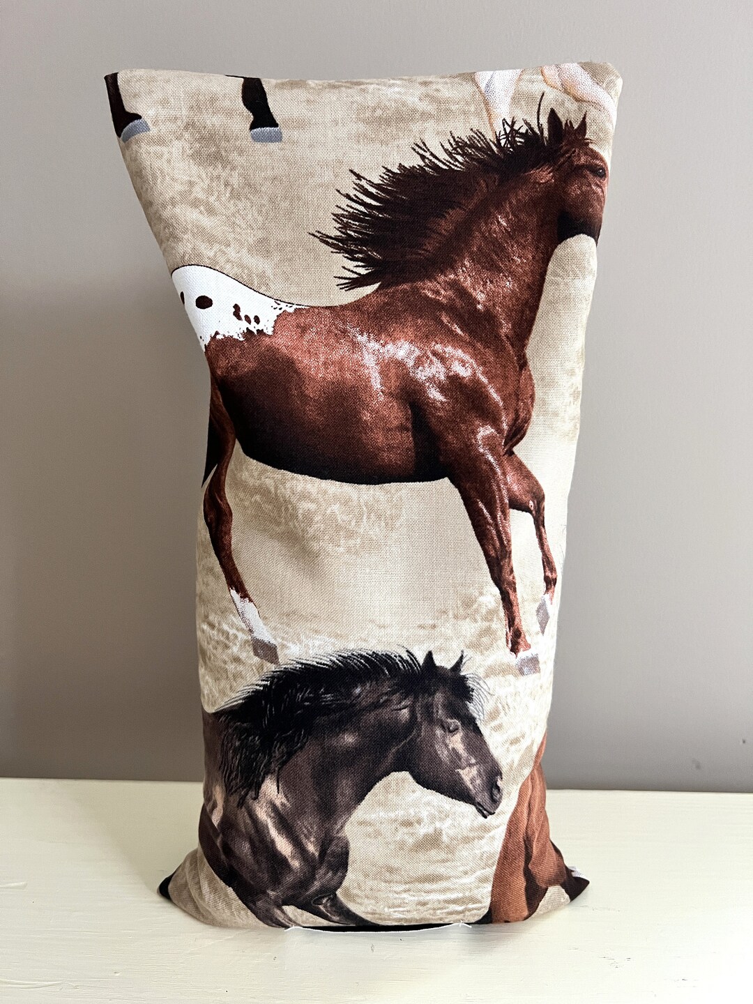 Horses Microwavable Rice Bag, Hot or Cold, Relaxation, Sore Muscles ...