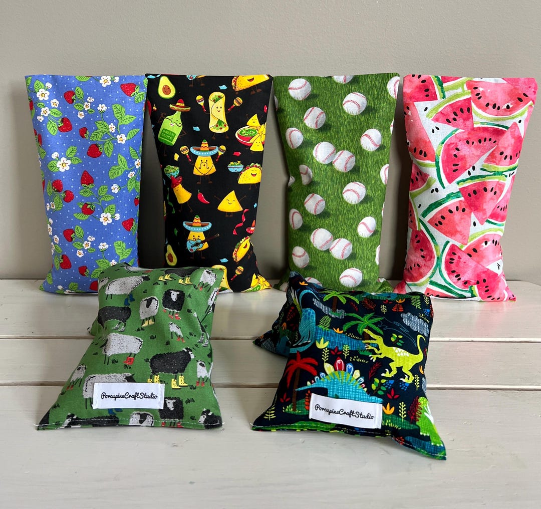 Microwavable Rice Bag, Hot or Cold Packs, Relaxation, Sore Muscles ...