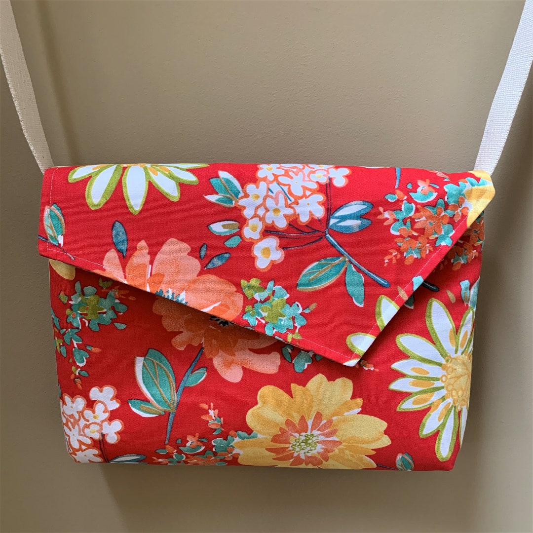 Handmade Floral Crossover Bag Chic and Stylish Crossbody Purse - Etsy