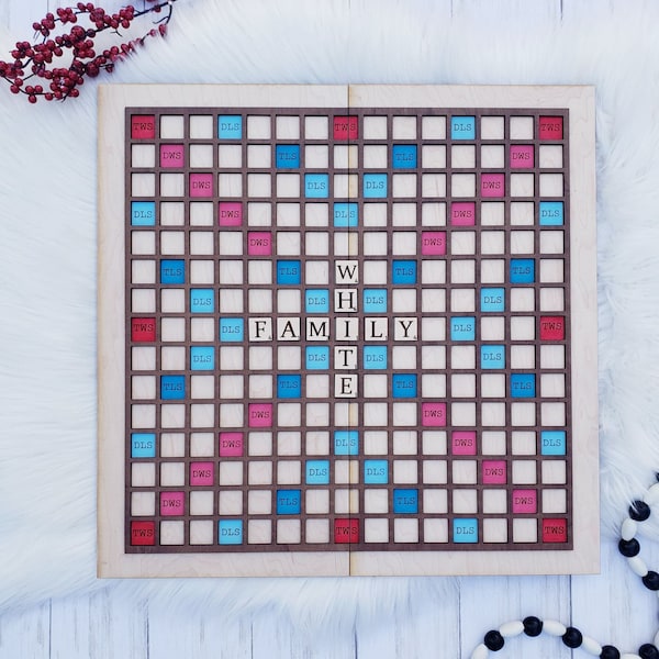 Wall Scrabble Board - Etsy