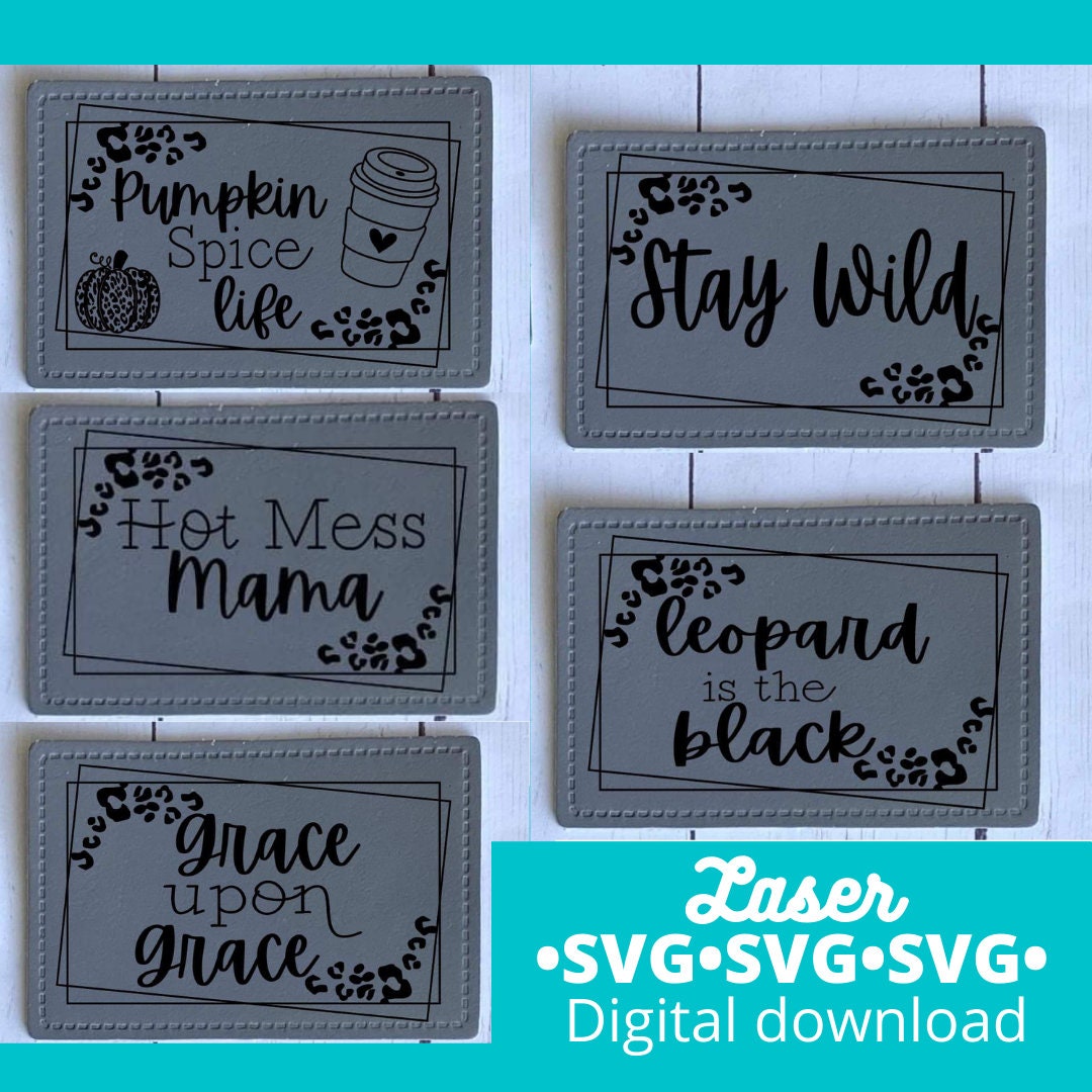 Hat Patch SVG Bundle - Etsy