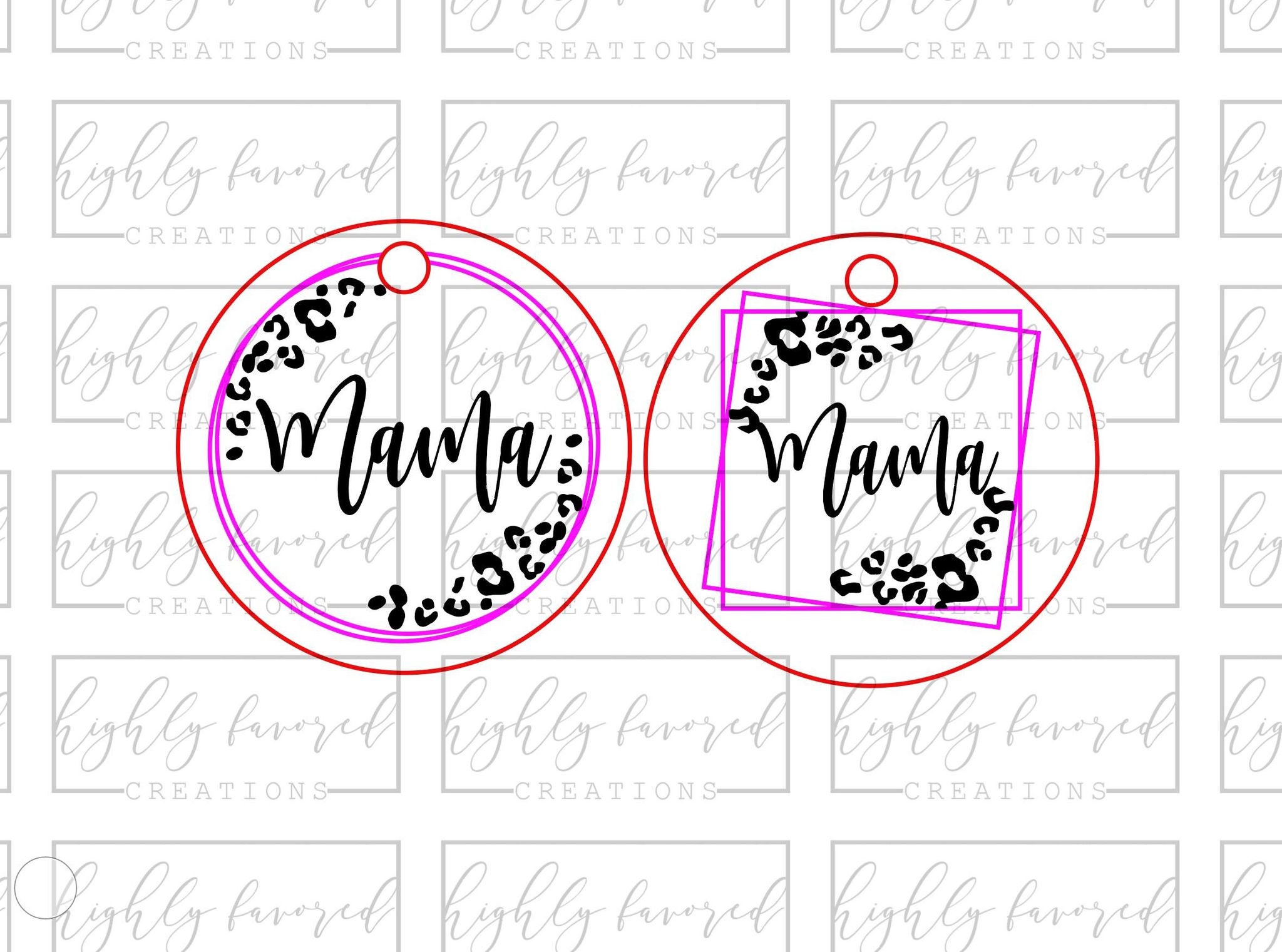 Wristlet Keychain SVG Bundle - Etsy