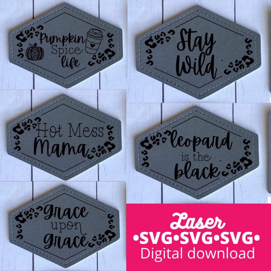 Hat Patch SVG Bundle - Etsy