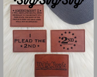 Hat Patch SVG File 2nd Amendment Bundle - Etsy