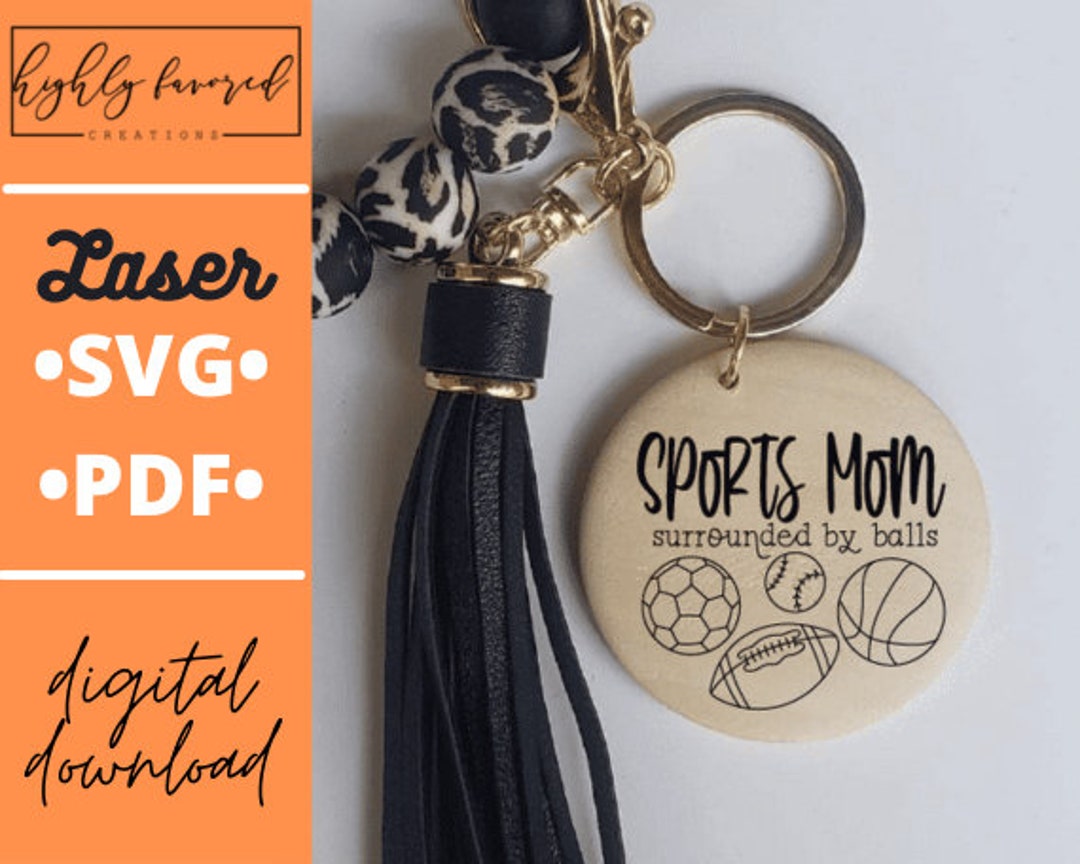 Laser Keychain SVG - Etsy