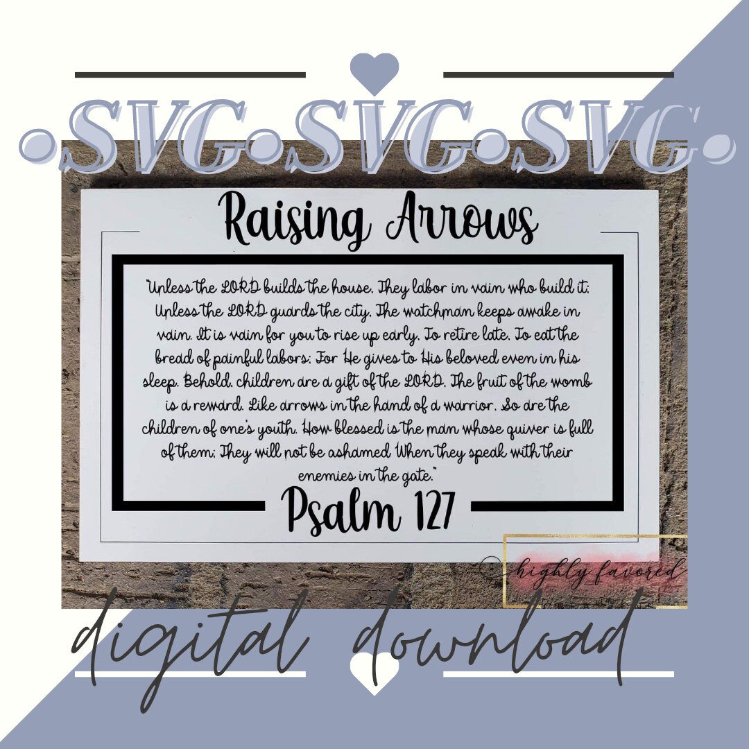 Raising Arrows Sign SVG - Etsy