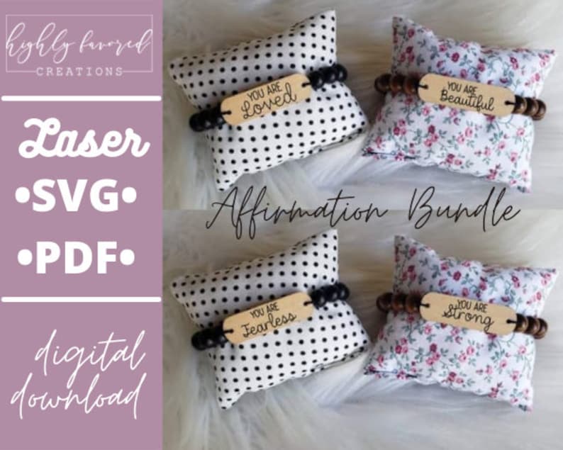 Affirmation SVG Bundle - Etsy