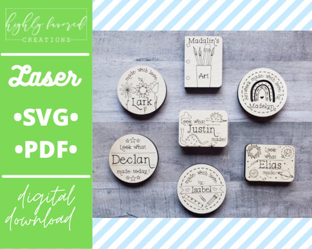 Art Magnet SVG Bundle - Etsy