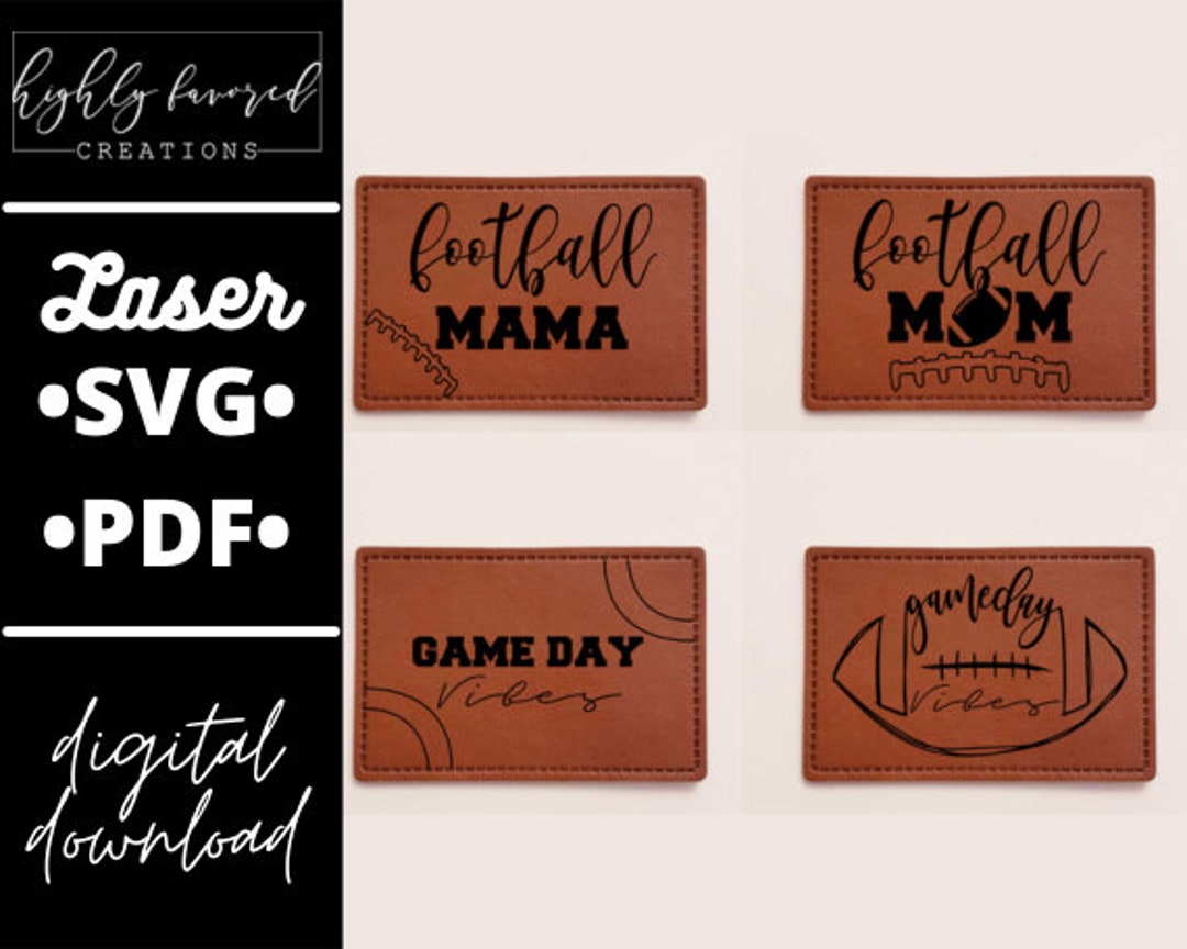 Football Hat Patch SVG Bundle - Etsy