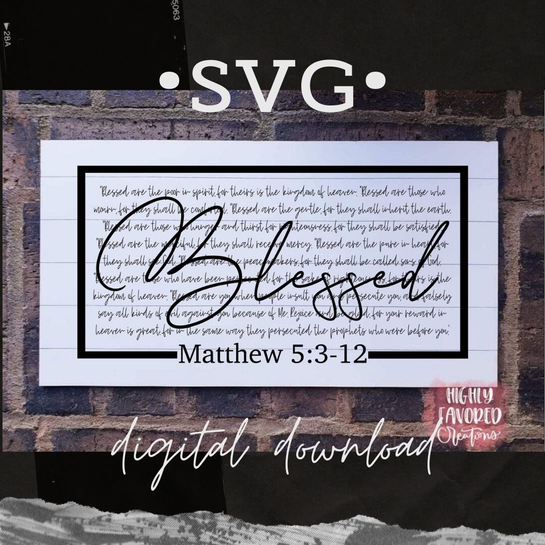 Scripture SVG Bundle - Etsy