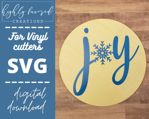 Joy SVG | Etsy