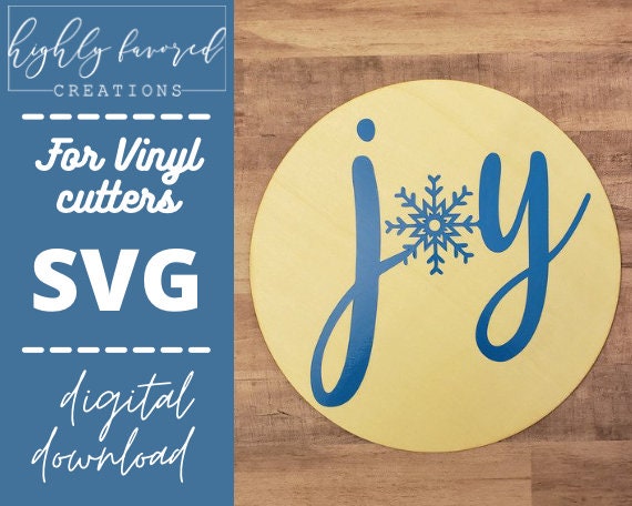 Joy SVG | Etsy