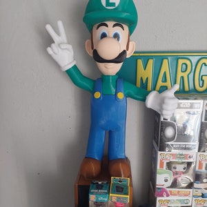 Mario and Luigi Statues Life Size Store Display Nintendo - Etsy
