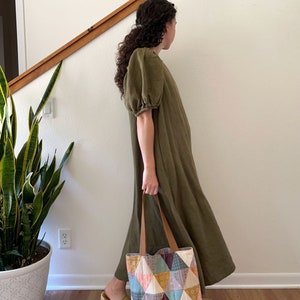 Eva Quilted Tote | Sewing Pattern, PDF Sewing Pattern, Patchwork Tote ...