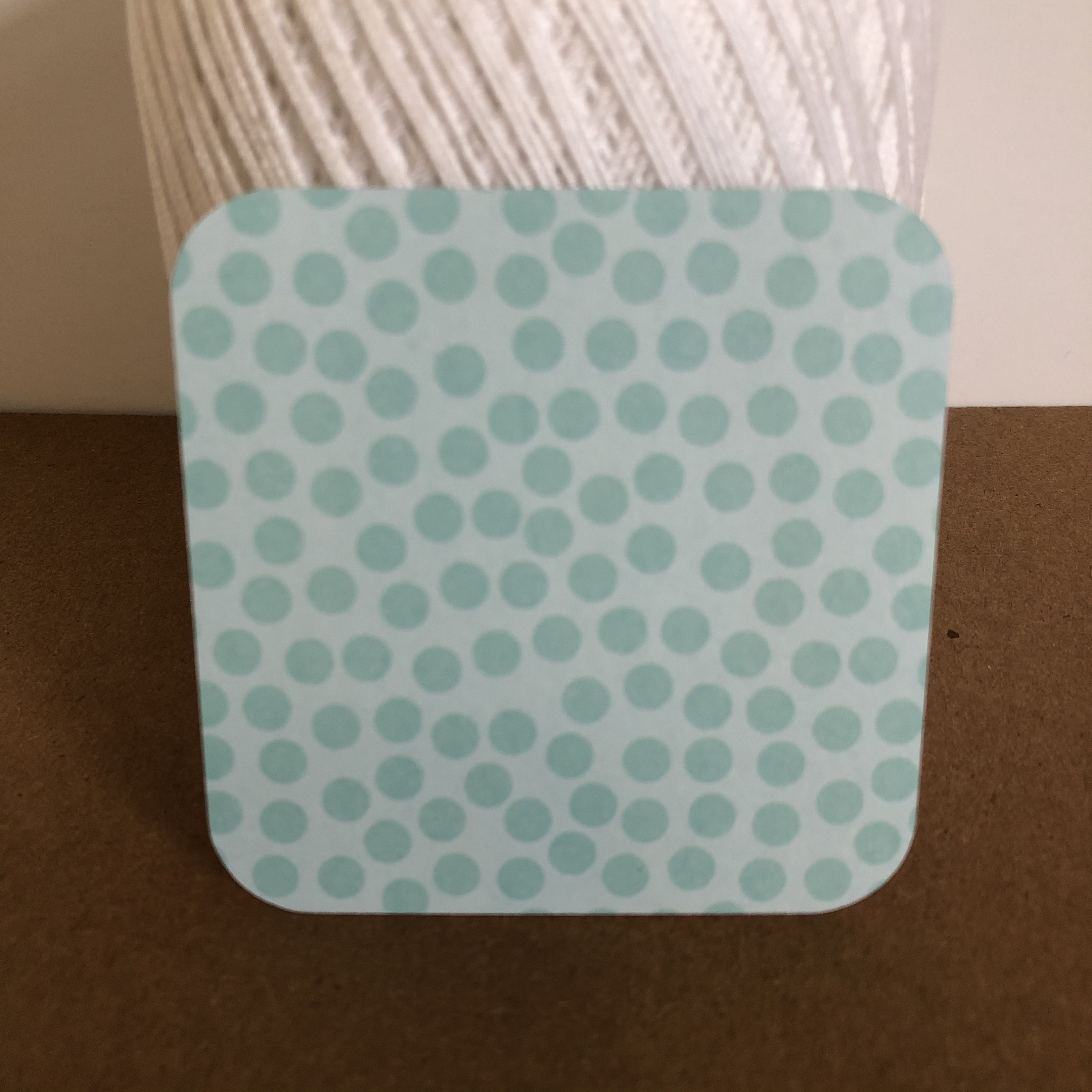 45 - 3” Square Die Cuts - Rounded Corners - Assorted Prints - Card ...