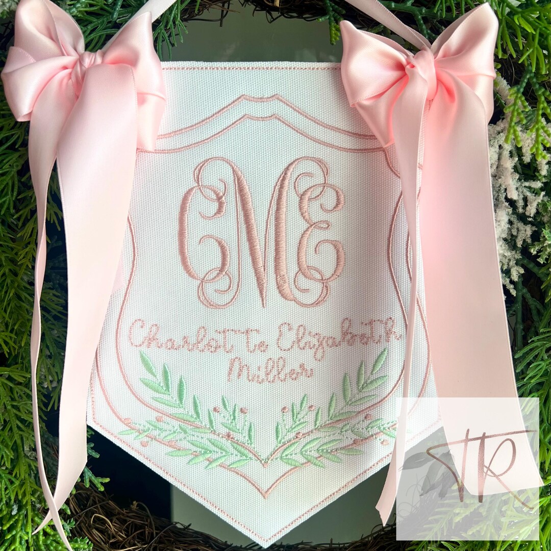 Newborn Banner - Baby Announcement Sign - Newborn Sign - Bassinet Sign ...