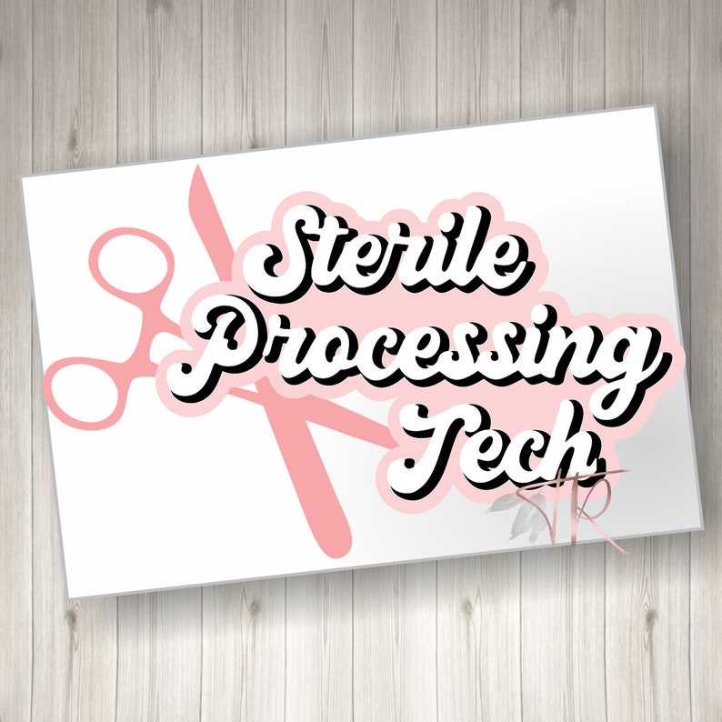 Sterile Processing Tech Svg Sterile Processing Technician - Etsy Canada