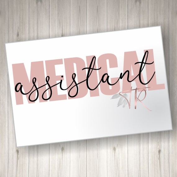Medical Assistant Decals