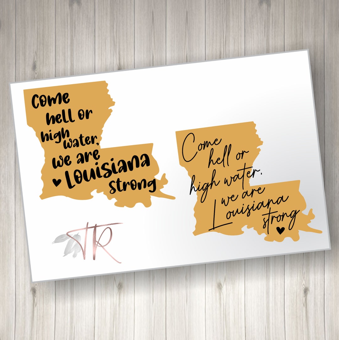 Louisiana Strong La Strong Nola SVG Files Louisiana Strong Svg File - Etsy