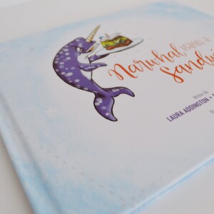 Narwhal Makes a Sandwich - Children's Hardcover Book - Etsy Canada