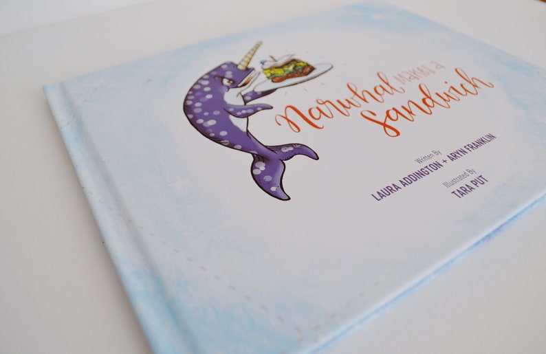 Narwhal Makes a Sandwich - Children's Hardcover Book - Etsy Canada