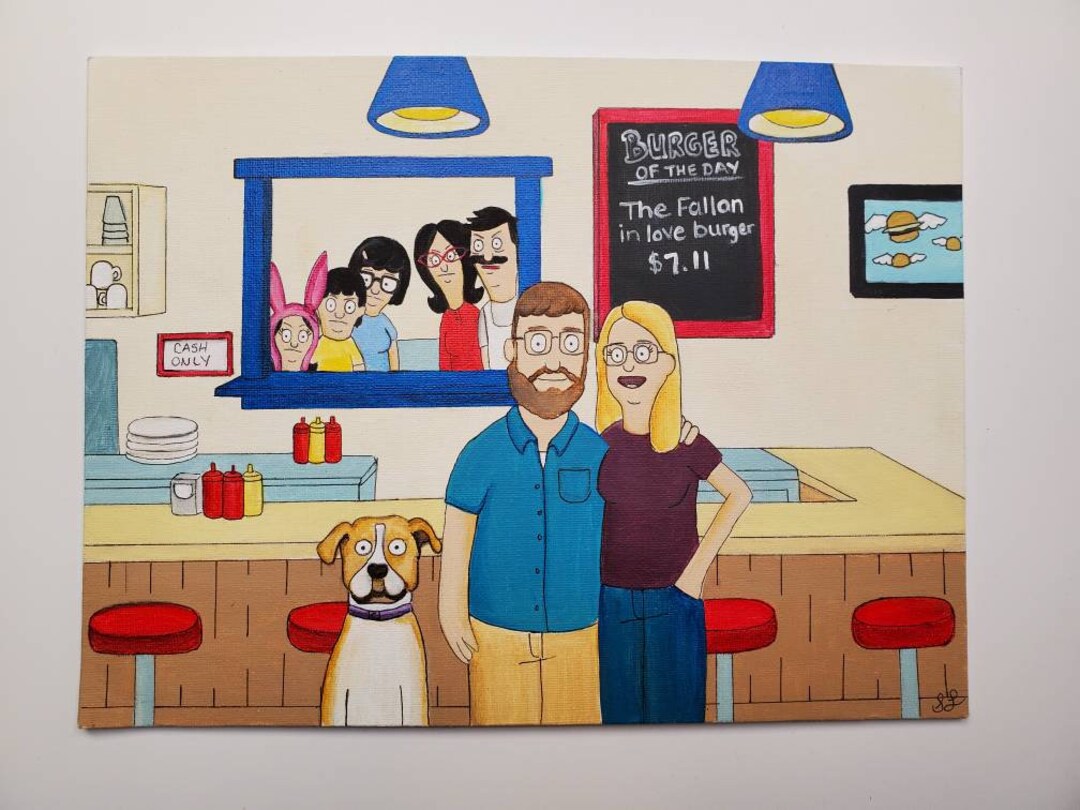 Bobs Burgers Custom Portraits - Etsy