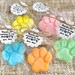 Paw Print Soap Favors - Dog Party Decorations, Cat Themed Baby Shower ...