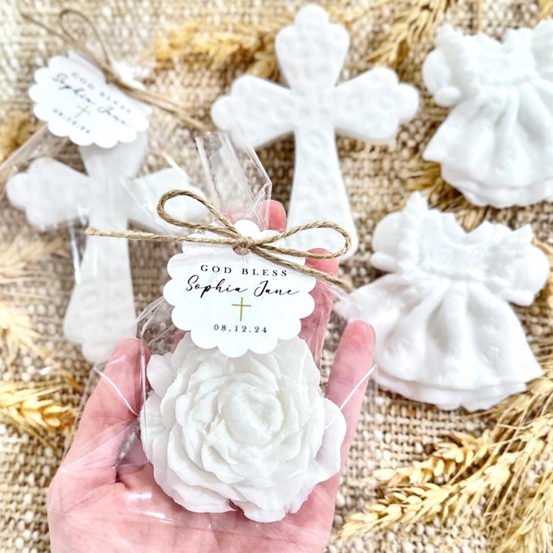 Coasters Baptism Favor - Etsy